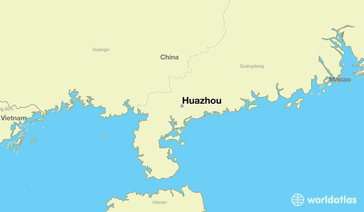 Where Is Huazhou, China? / Huazhou, Guangdong Map - Worldatlas, Huazhou ...