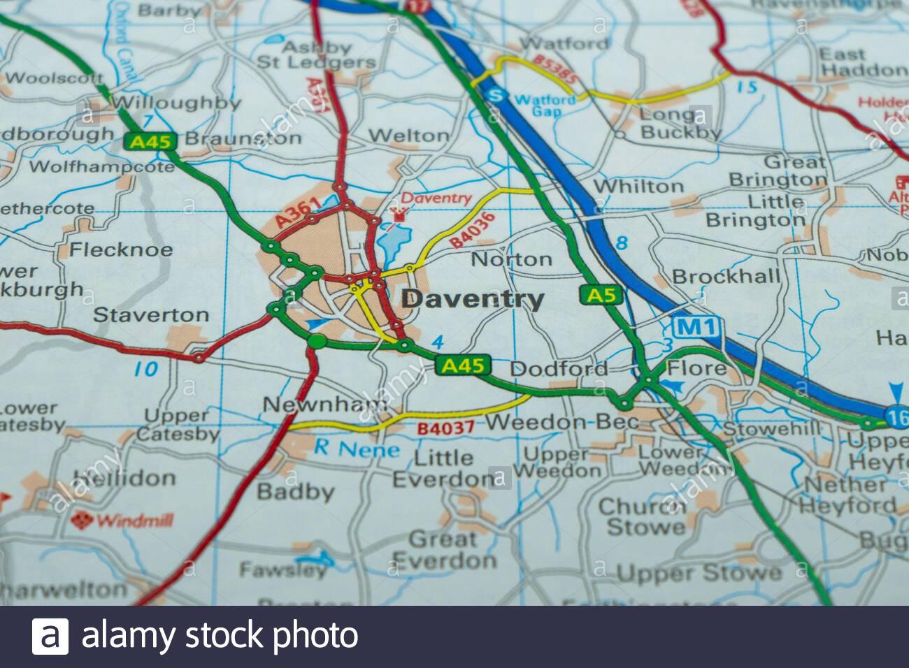 Daventry, United Kingdom, Alamy, Daventry, United Kingdom | Longitude ...