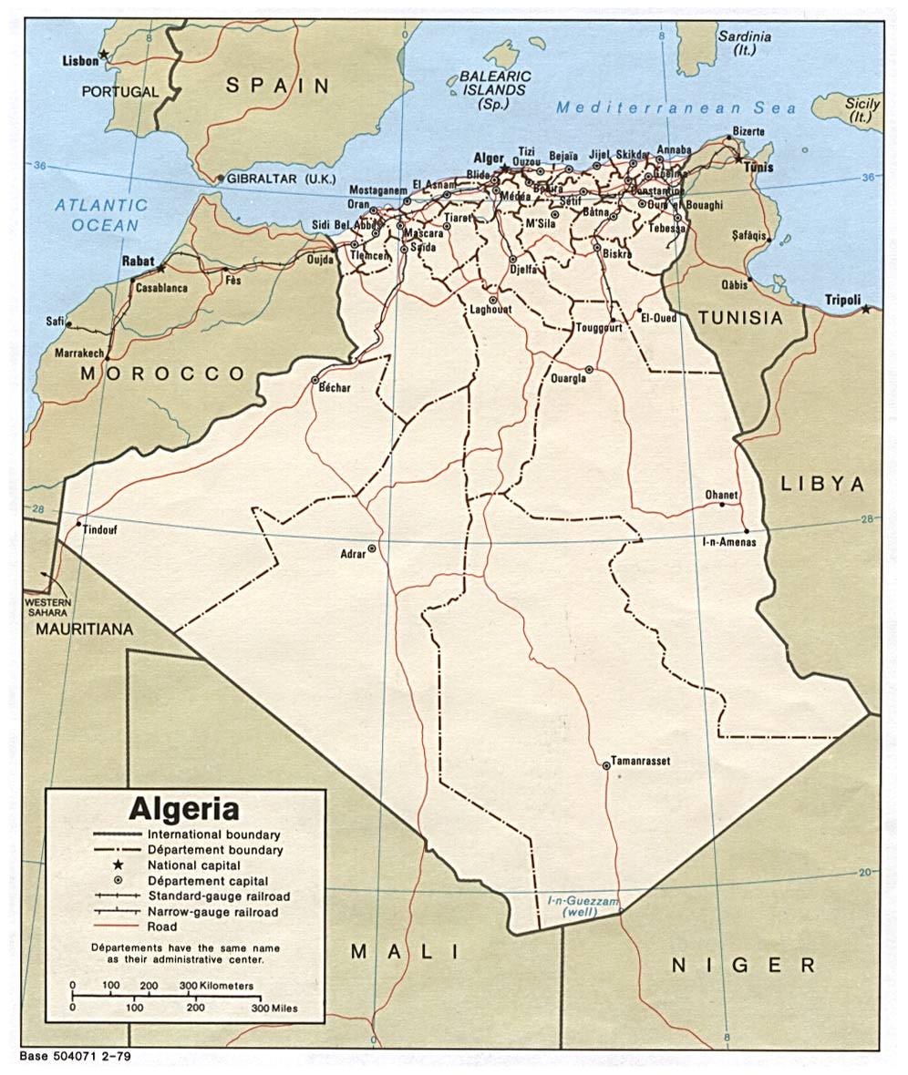 Algeria Cities, Algeria Physical, , Bougara, Algeria | Longitude PR ...