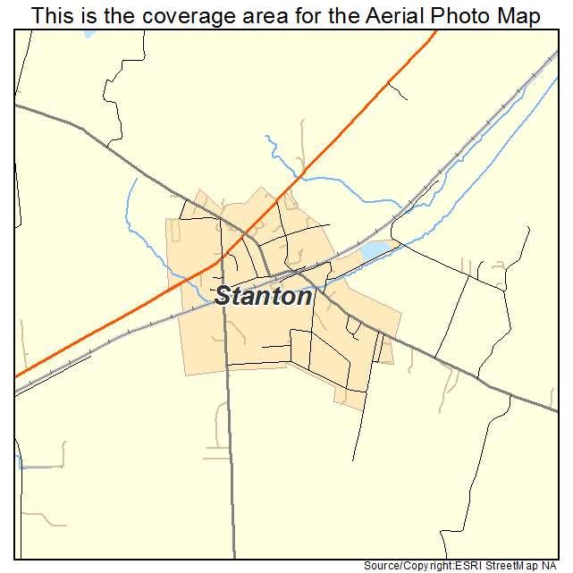 Aerial Photography Map Of Stanton, Tn Tennessee, Stanton, United States ...