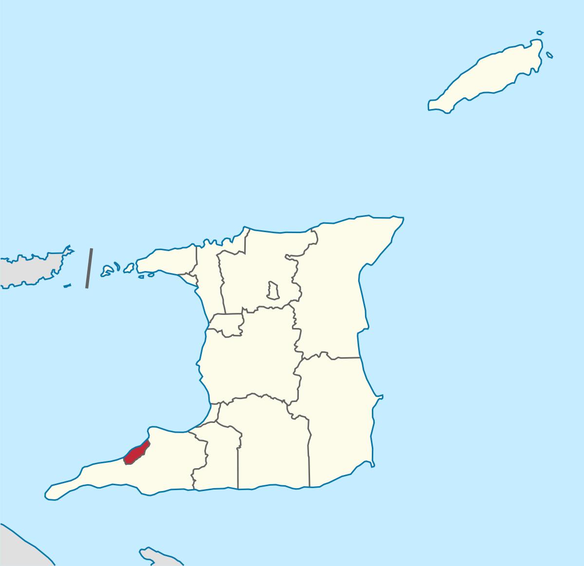 Puerto La Cruz Venezuela, Trinidad And Tobago Location, Point Fortin ...